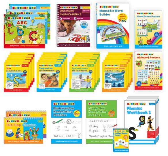 Letterland Homeschool Pack (K-1) – Letterland Canada