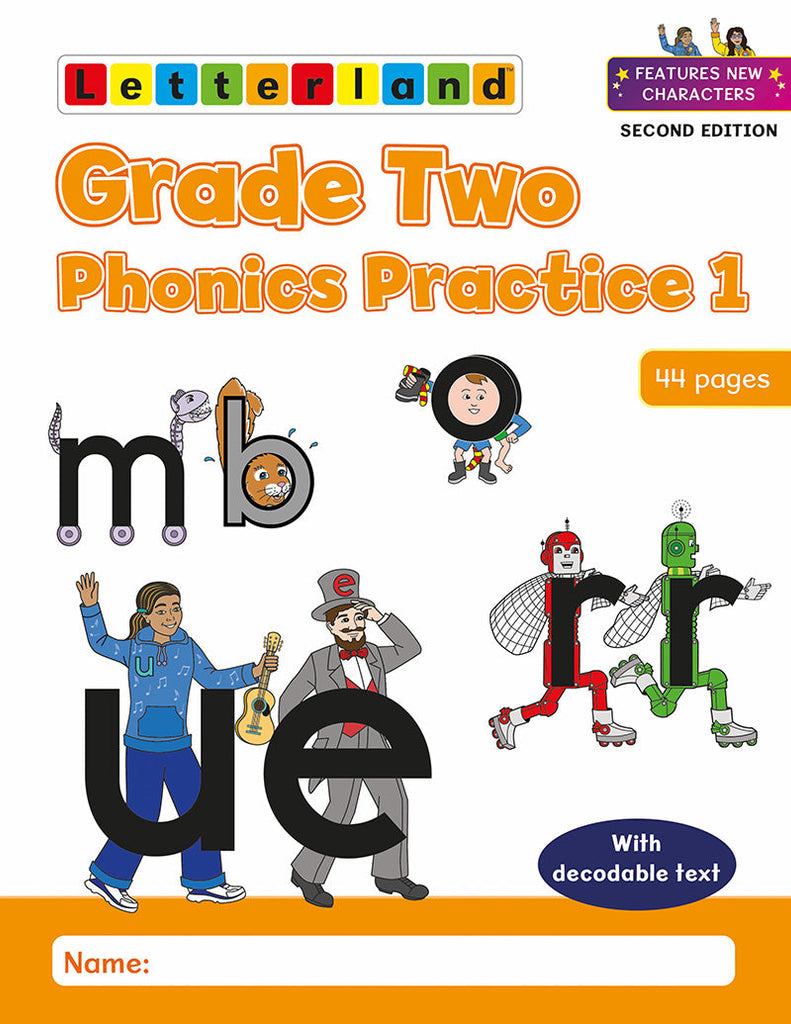Grade Two Phonics Practice (Set of 2) (2nd Edition) – Letterland Canada