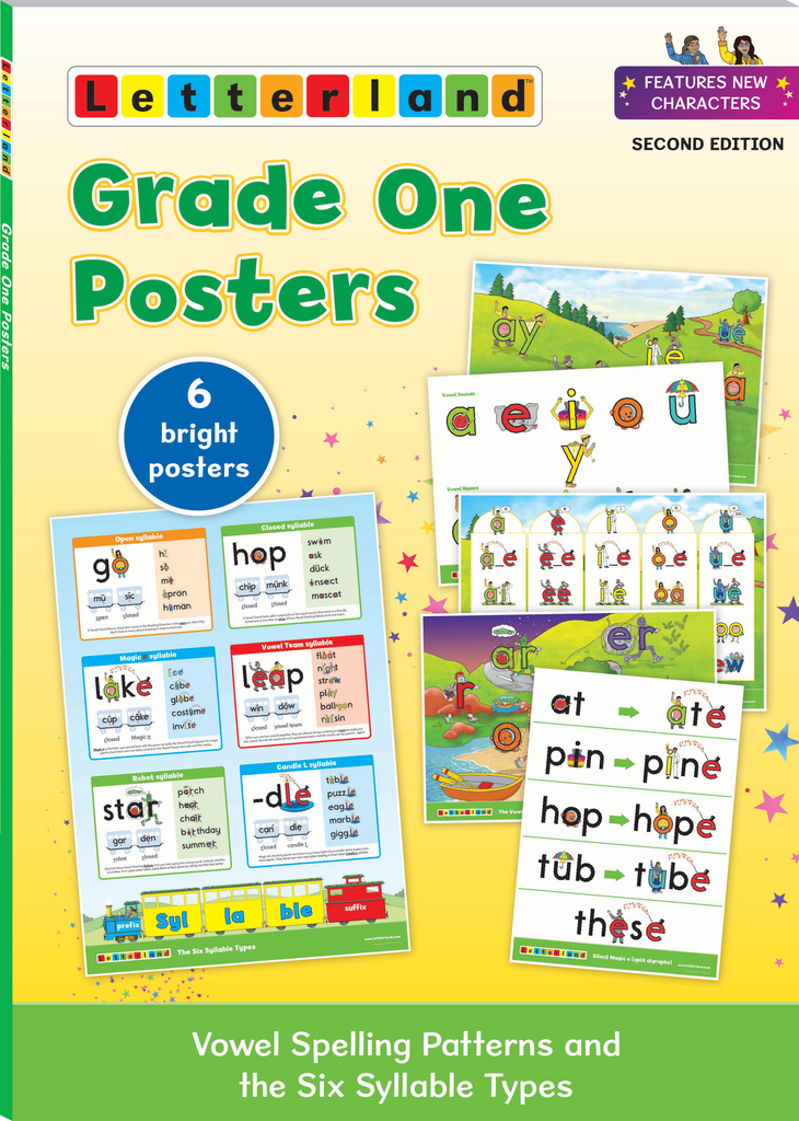 Grade One Posters (2nd Edition) – Letterland Canada