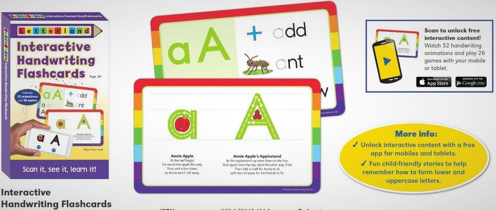 Interactive Handwriting Flashcards – Letterland Canada